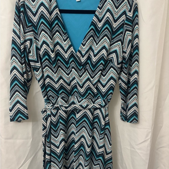 Studio One | Dresses | Studio One Blue And Black Dress | Poshmark